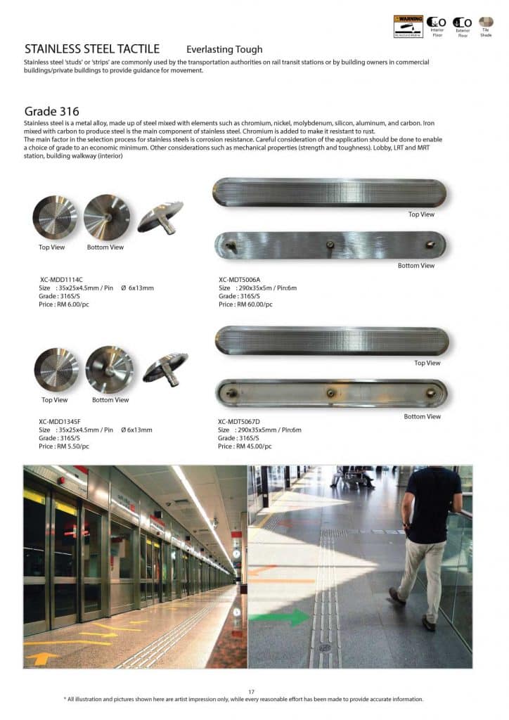 Stainless Steel - GNG Tiles Malaysia