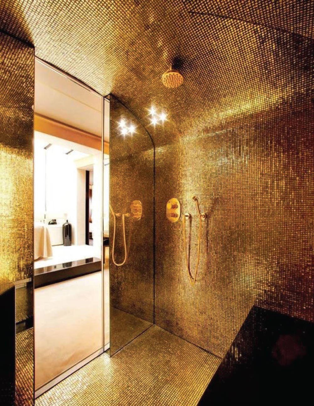 Gold & Silver Mosaic - Malaysia Manufactured Tiles & Mosaic