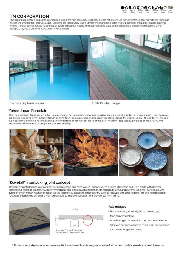 Yohen Random Mix - GNG Tiles Malaysia