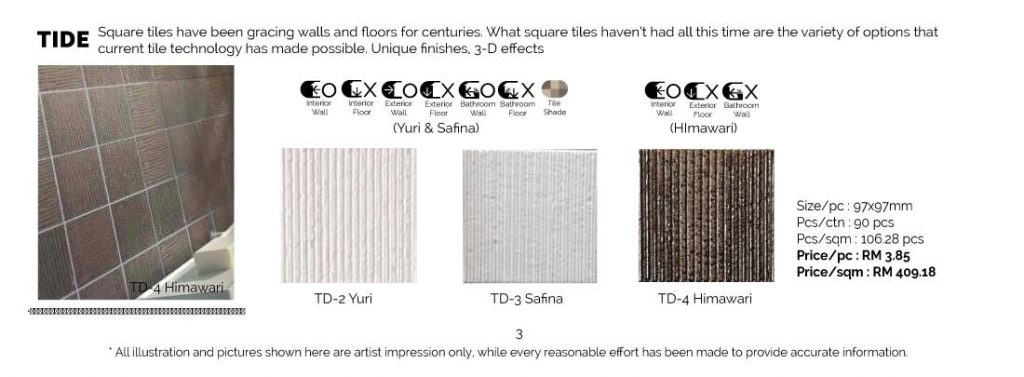 Tide Series - GNG Tiles Malaysia