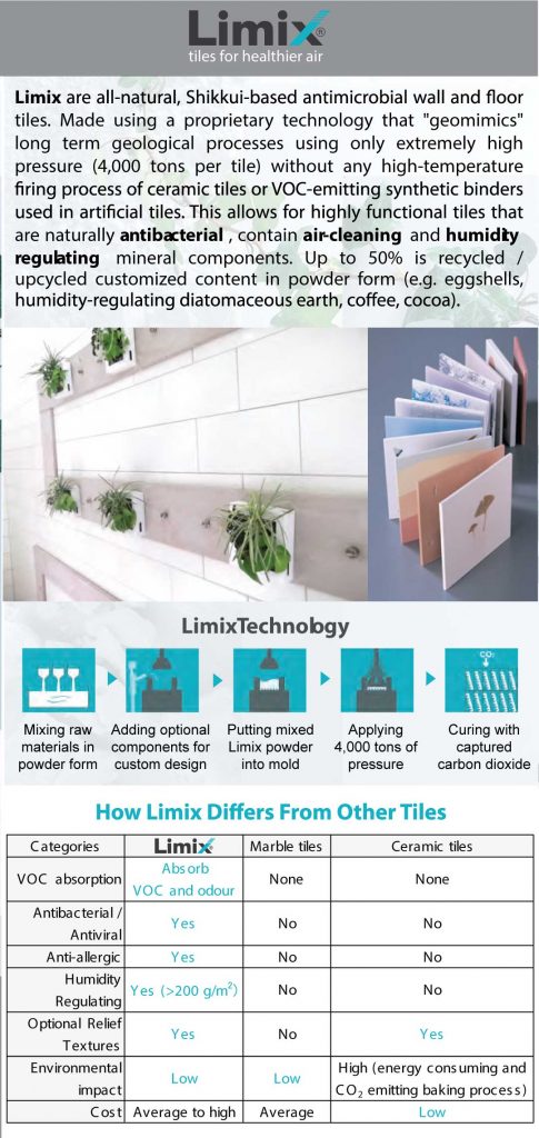 LIMIX Tiles For Healthier Air - GNG Tiles Malaysia