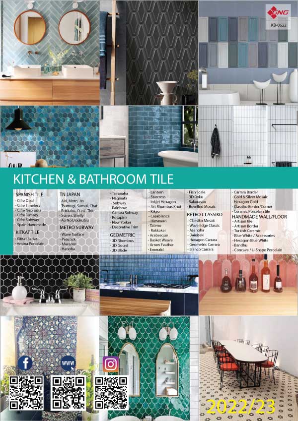 Catalogue - Malaysia Manufactured Tiles & Mosaic