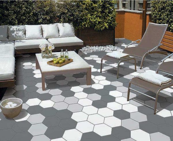 Hexagon Porcelain Tile - GNG Tiles Malaysia