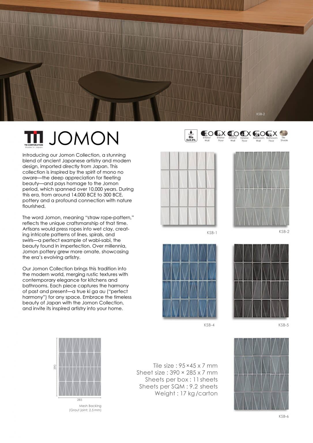 Jomon - GNG Tiles Malaysia
