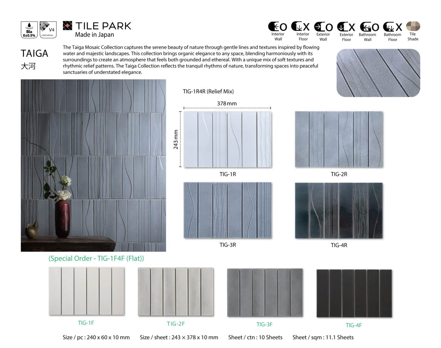 Taiga - GNG Tiles Malaysia