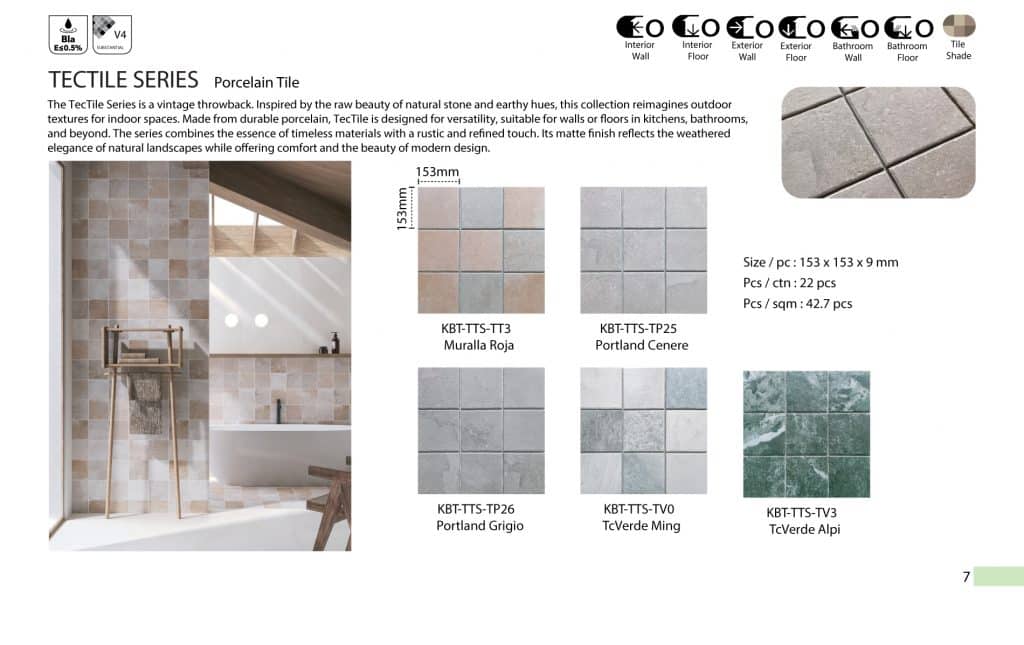 TecTile Series - GNG Tiles Malaysia