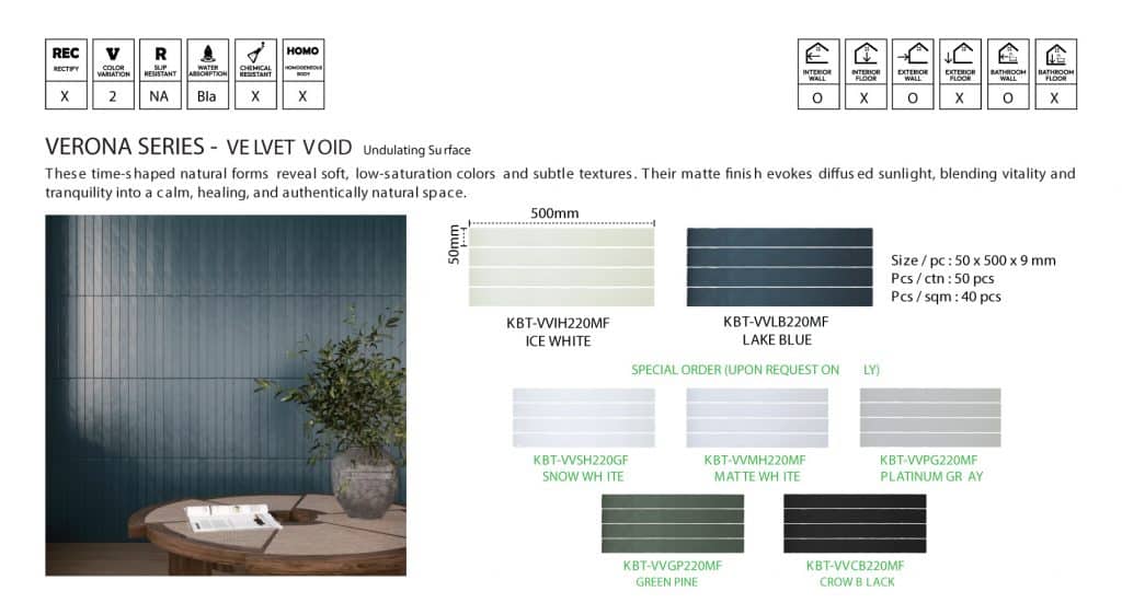Verona Series - Velvet Void - GNG Tiles Malaysia